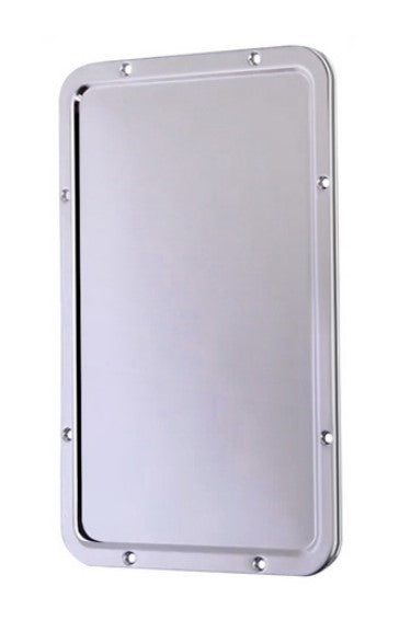 Stainless Steel Security Mirror, Large, 1 Piece | American Detention ...