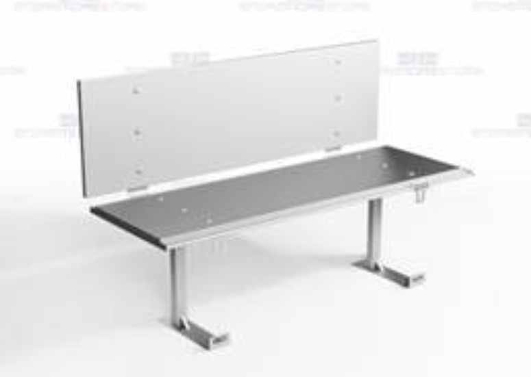 Prisoner Bench with Backrest | American Detention Supplies ...