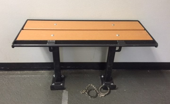 Prisoner Bench without Backrest | American Detention Supplies ...