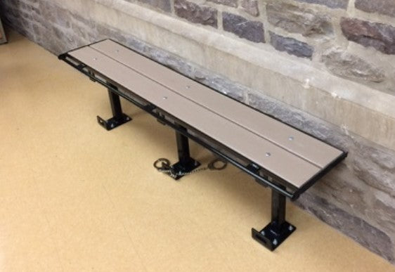Prisoner Bench without Backrest | American Detention Supplies ...