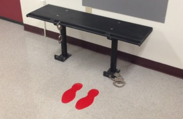 Prisoner Bench without Backrest | American Detention Supplies ...