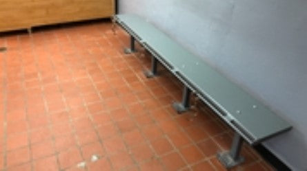 Prisoner Bench without Backrest | American Detention Supplies ...