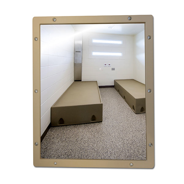 Norix Duravision Rectangle Mirror | American Detention Supplies ...