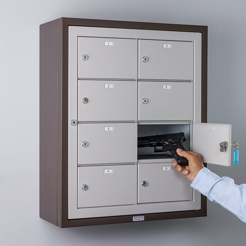 Precision Locker Squadron Pistol Locker | American Detention Supplies ...