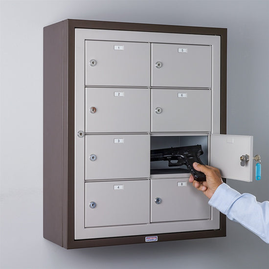 Precision Locker Squadron Pistol Locker | American Detention Supplies ...